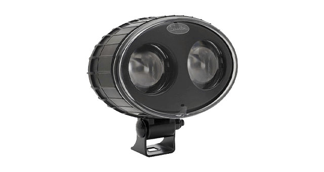 J.W. Speaker 770 Red / Blue 3" x 5" Oval LED Spot Light - APS