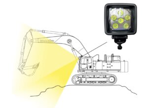ABL 500 LED3000 Series Work Light - APS