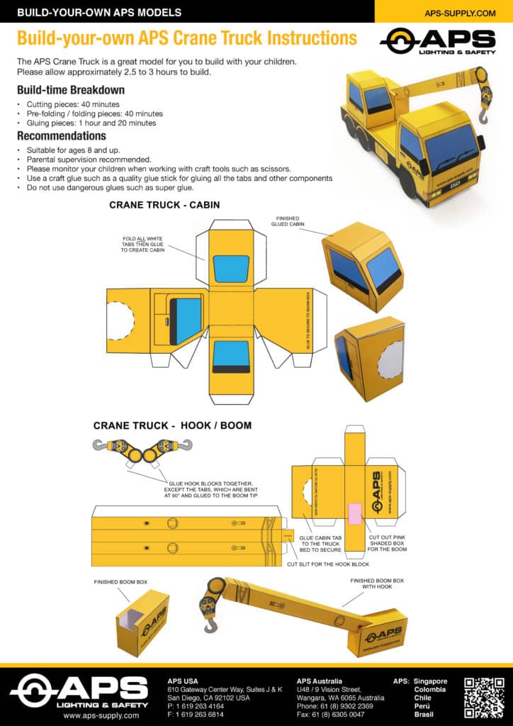 Build Your Own APS Crane Truck - APS