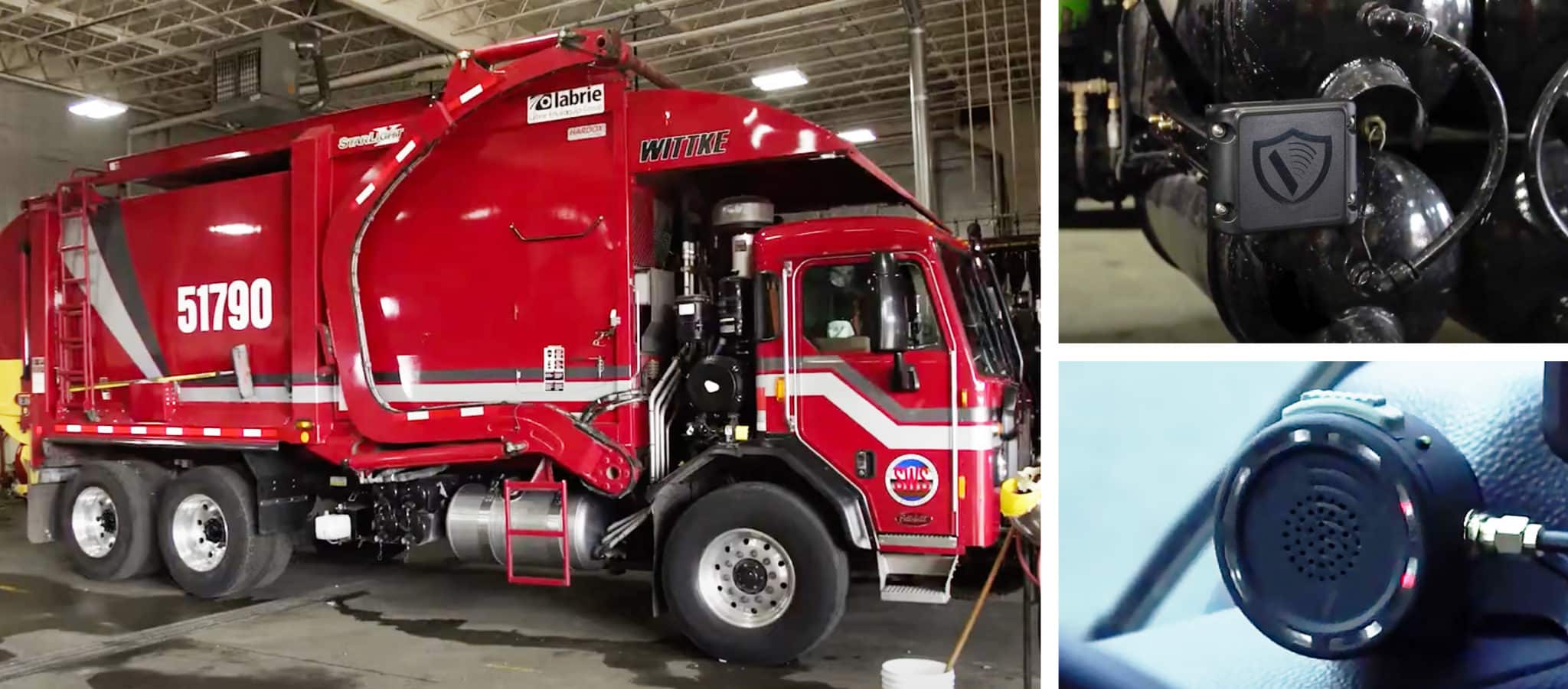 Side Collision Avoidance Solution for Waste Trucks - APS