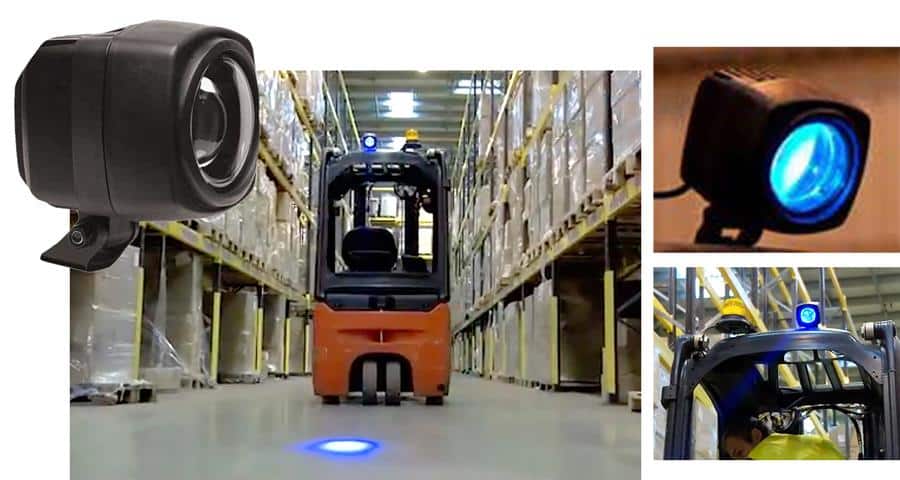 ABL 500 LED Blue – Forklift Warning Light - APS