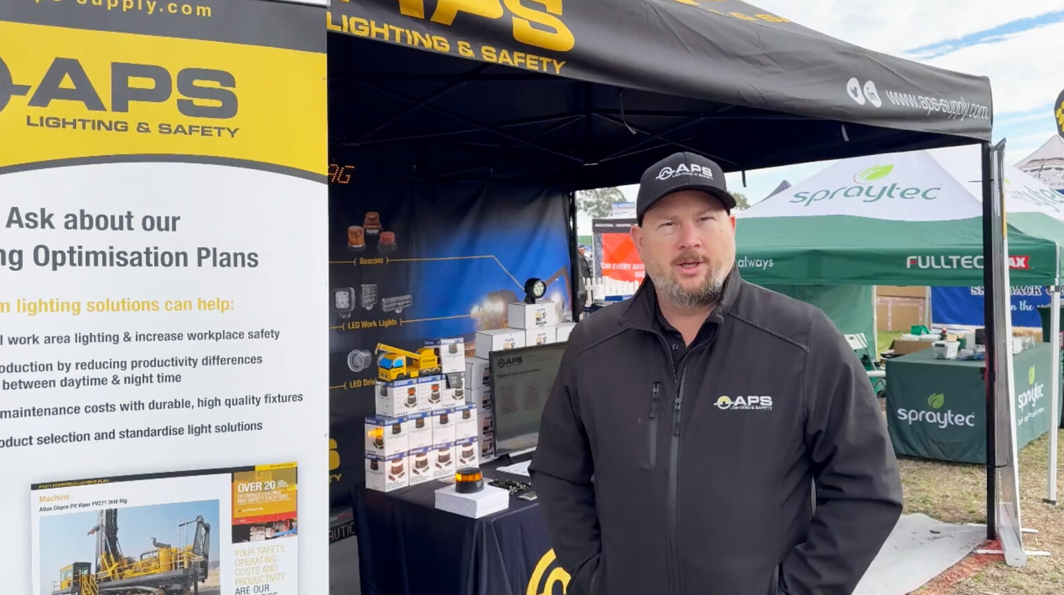 APS Lighting & Safety at AgQuip 2024 - APS